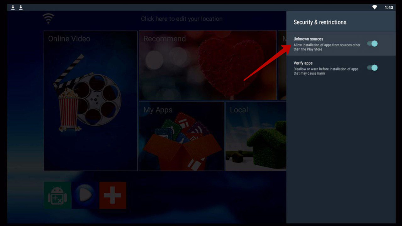 Watching on Android tv boxes — TVteka